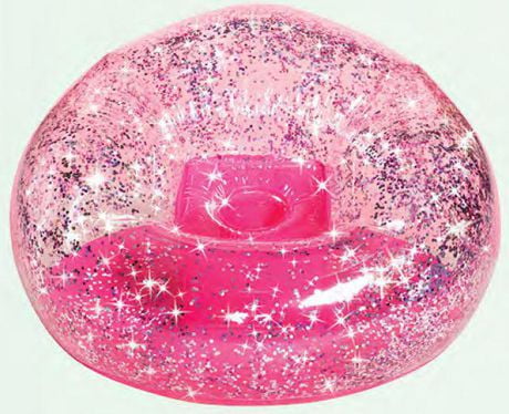 Click here for Danawares Corp Glitter Confetti Chair Pink prices