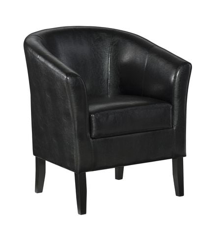Click here for Linon Finn Black Club Chair Black # prices
