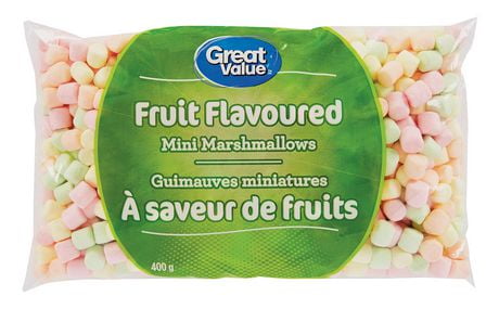 Great Value Fruit Flavoured Mini Marshmallows | Walmart Canada