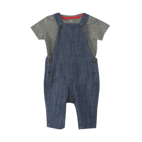 George baby Boys' Overalls & Tee Set | Walmart Canada
