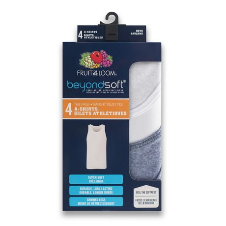 Click here for Fruit Of The Loom Boys Beyond Soft White A-Shirts... prices