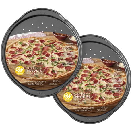 Click here for Wilton Perfect Results Non-Stick 14-Inch Pizza Cri... prices