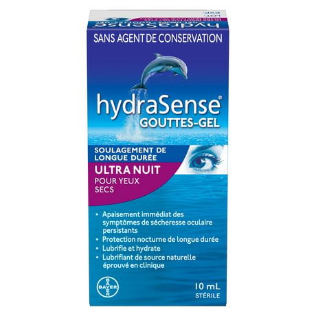 hydraSense® Eye Drops - Night Therapy for Dry Eyes | Walmart Canada