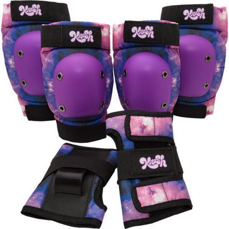 Click here for Bell Sports Krash Pad Set Protective Gear Purple 8... prices