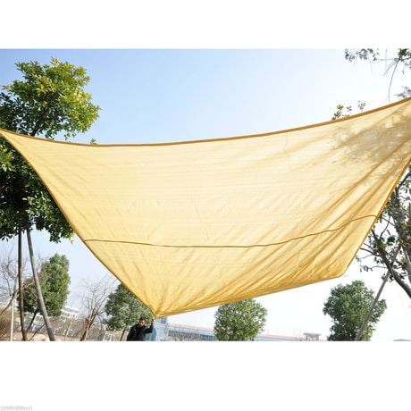 Click here for Outsunny Shade Sails 12 Beige 12 Feet prices