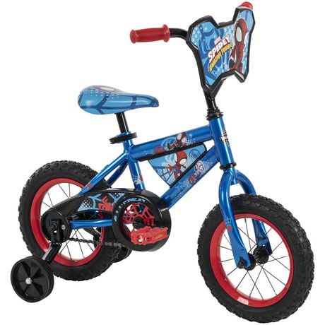 Marvel Spidey and His Amazing Friends 12-inch Boys’ Bike, Blue, by ...