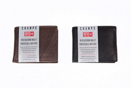 Click here for Champs Express Rfid Leather Wallet With Center Car... prices