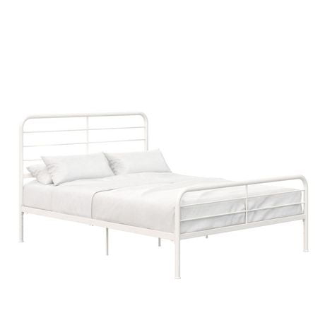 Click here for Dorel Dhp Sonnet Metal Bed White Queen prices