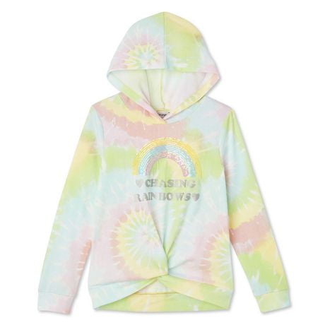 Click here for George Girls Wrapped Hem Hoodie Yellow Xs prices