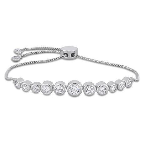 Click here for Miabella 4 Carat T. G.W. Cubic Zirconia Sterling S... prices