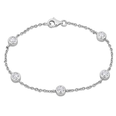Click here for Miabella 2 Carat T. G.W. Cubic Zirconia Sterling S... prices