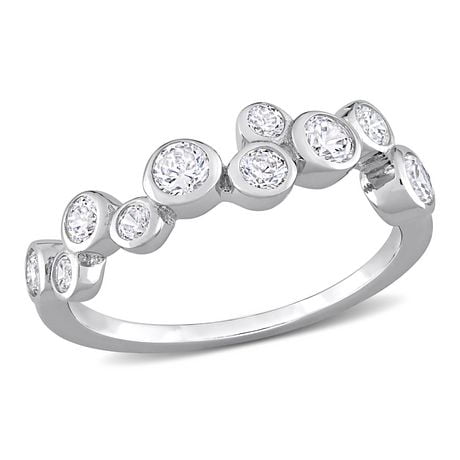 Click here for Miabella 1-1/5 Carat T. G.W. Cubic Zirconia Sterli... prices