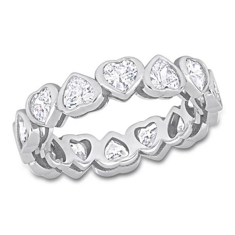 Click here for Miabella 4 Carat T. G.W. Cubic Zirconia Sterling S... prices