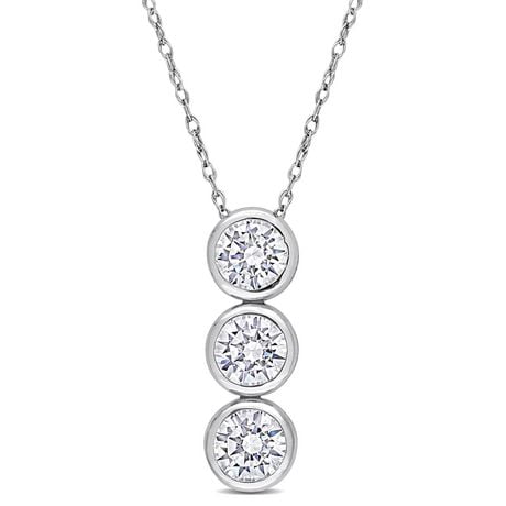 Click here for Miabella 2-1/3 Carat T. G.W. Cubic Zirconia Sterli... prices