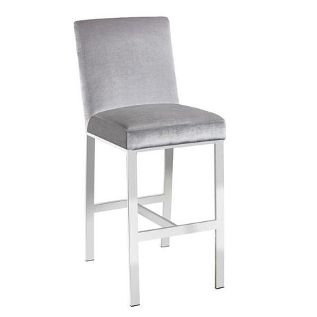 Click here for Home Gear Carnival 25 Counter Stool Grey 42In prices