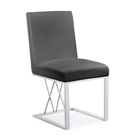 Click here for Home Gear Twist Dining Chair Grey 40 prices