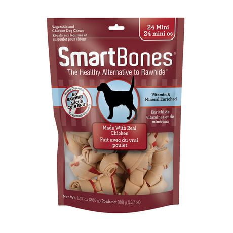 Click here for Smartbones With Real Chicken Mini Chews 24 Count... prices
