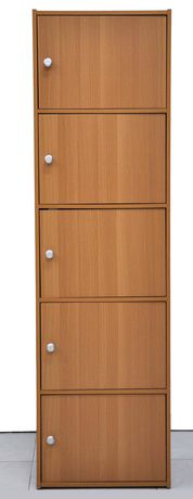 Click here for Home Basics 5 Cube Wood Cabinet  Natural Natural L... prices