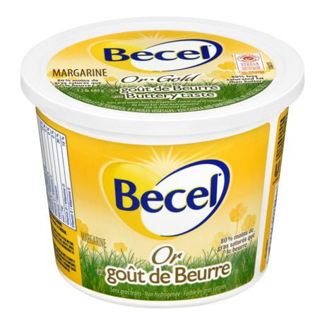 Becel® Gold with Buttery Taste Margarine 1.5lb | Walmart Canada