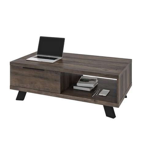 Click here for Bestar Auva 48W Coffee Table Buffalo Brown Buffalo... prices