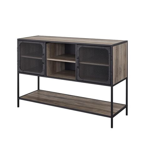 Click here for Manor Park 48 Industrial Buffet Sideboard - Grey W... prices