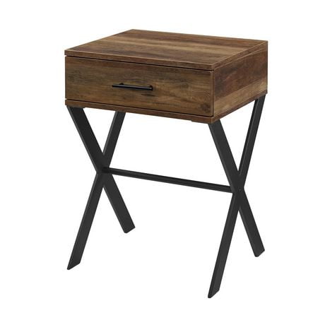 Click here for Manor Park 18 X Leg 1 Drawer Metal And Wood Side T... prices