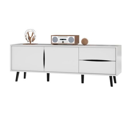 Click here for Bestar Maia 63W Tv Stand White White prices