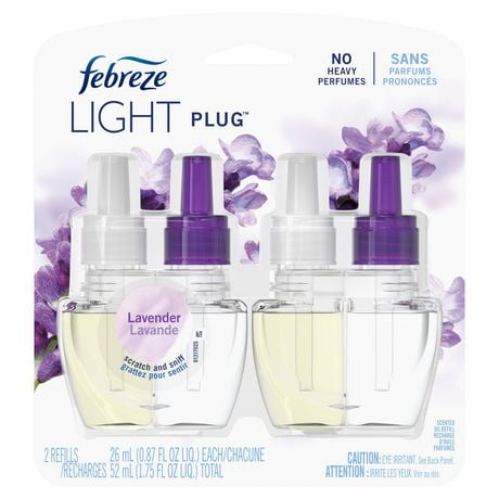 Febreze LIGHT Fade Defy PLUG Air Freshener, Lavender - Walmart.ca