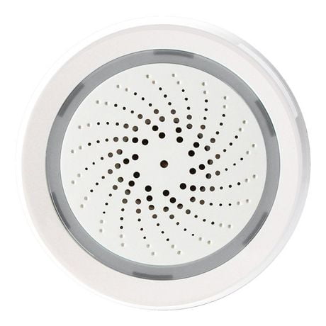 Click here for Bazz Smart Home Wi-Fi Siren Alarm White 2.5In prices