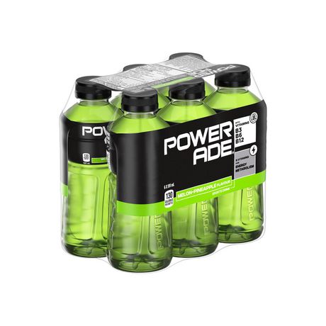 POWERADE Melon-Pineapple 591mL Bottles, 6 Pack | Walmart Canada