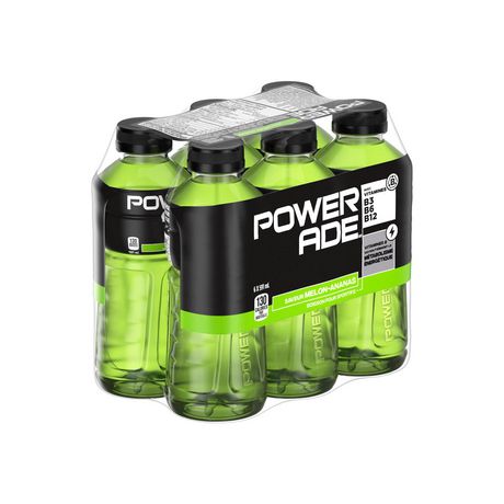 POWERADE Melon-Pineapple 591mL Bottles, 6 Pack | Walmart Canada