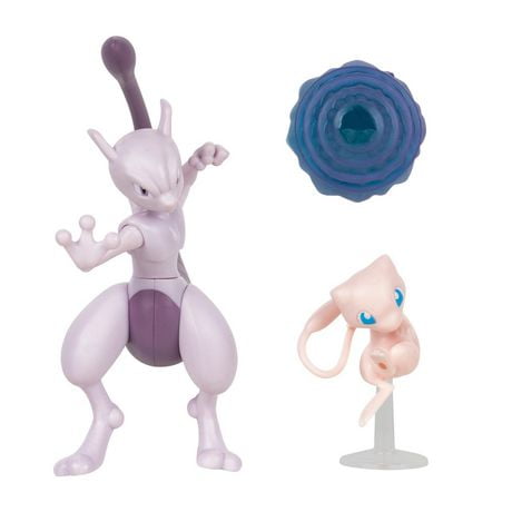 Pokémon Battle Figure 2-Pack - Mewtwo & Mew - Walmart.ca