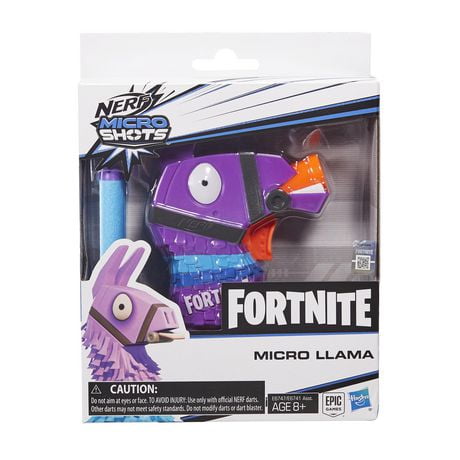 Click here for Hasbro Fortnite Llama Nerf Microshots Blaster prices