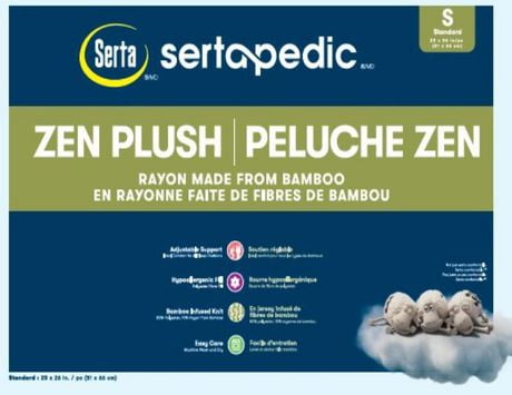 Serta Bamboo Knit Pillow | Walmart Canada