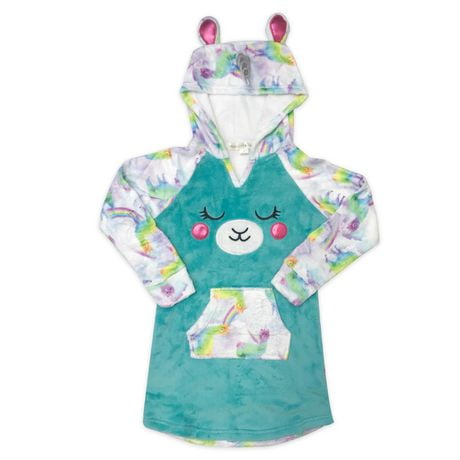 Click here for Curvation Peace Love & Dreams Girls Hooded Nightsh... prices