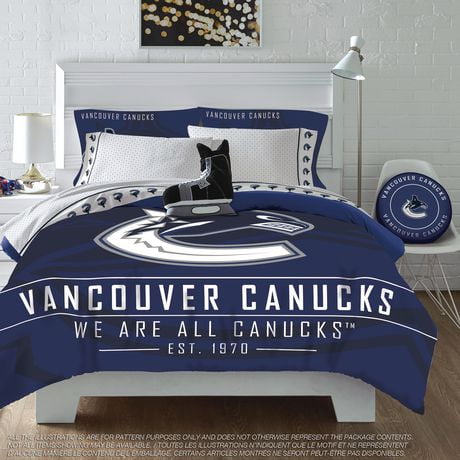 NHL Vancouver Canucks Twin Comforter Set - Walmart.ca