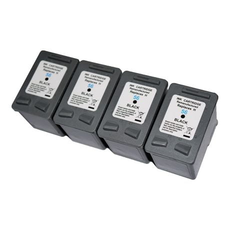 L-ink Remanufactured Ink cartridge x4 CHP-56BK4PK | Walmart Canada