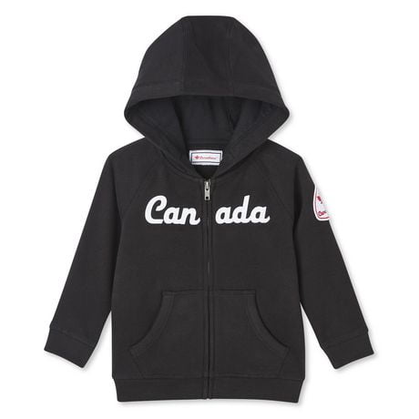 Click here for Canadiana Toddlers Unisex Full-Zip Fleece Hoodie B... prices