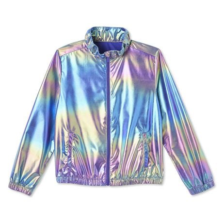 Click here for Athletic Works Girls Active Shine Jacket Purple M prices
