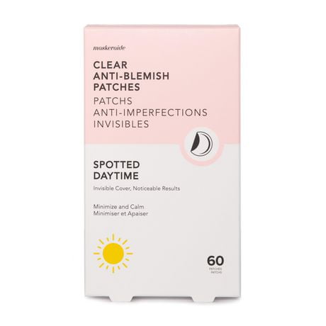 Maskeraide Spotted Daytime Clear Anti-Blemish Patches, Acne Pimple ...