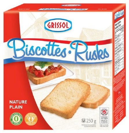 Boulangerie Grissol Plain Rusks | Walmart Canada
