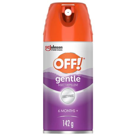 OFF! Gentle Deet Free Insect and Mosquito Repellent, Bug Spray for up ...