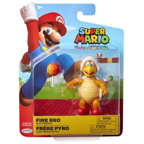 Nintendo 4" Figure - Fire Hammer Bro with Fire Ball | Walmart Canada