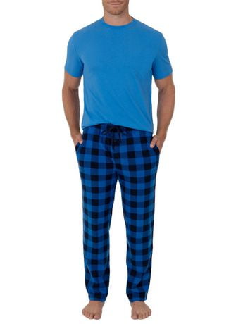 Click here for Fruit Of The Loom Mens Sleep Set Crew Neck Top And... prices