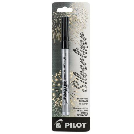 Pilot Pen Super Color Silverliner Permanent Marker - Silver - Walmart.ca