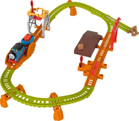 Thomas & Friends Thomas’ Wobble Track Motorized Toy Train & Track Set ...