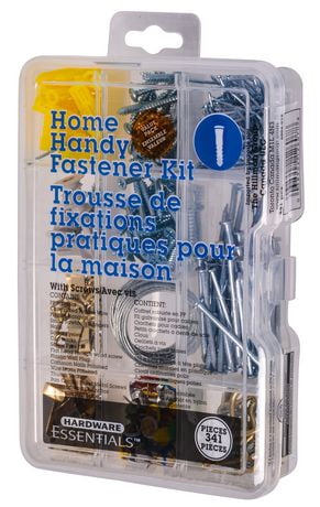 Hardware Essentials Home Handy Fastener Kit | Walmart Canada