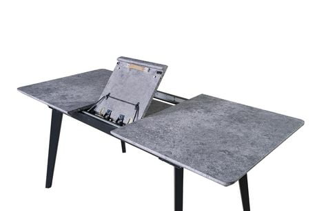 Click here for Topline Home Furnishings Patterned Top Dining Tabl... prices