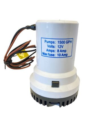 Click here for Blue Dog Marine Bilge Pump 1500 Gph (White Body &... prices