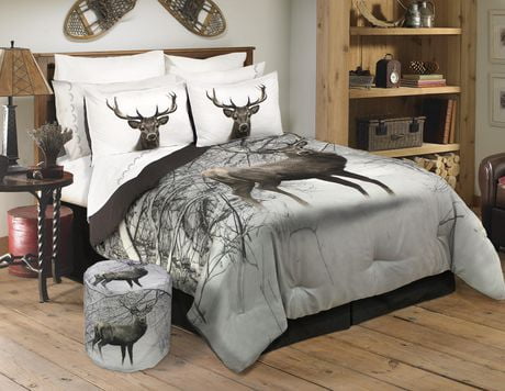 Click here for Safdie & Co. Comforter Set 3Pc K Deer In Snowy For... prices
